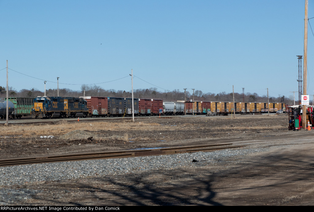 CSXT 2510 & CSXT 6152 Switch Rigby Yard